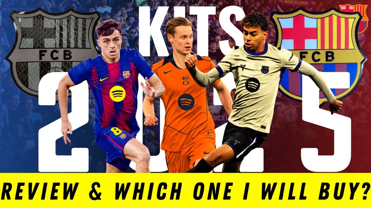 Barca 2025 kits review!! What am I buying? - YouTube