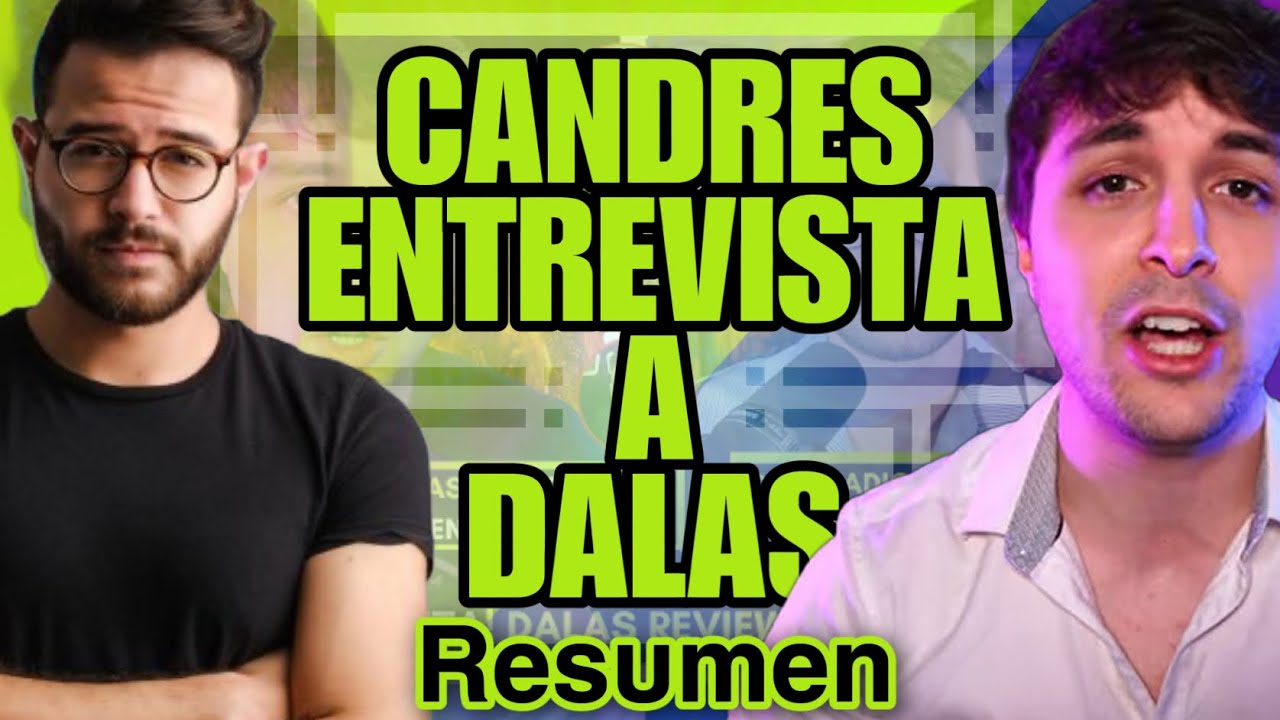 CANDRES PEREDO ENTREVISTA A DALAS Y LE PREGUNTA POR 5 ESCÁNDALOS ...