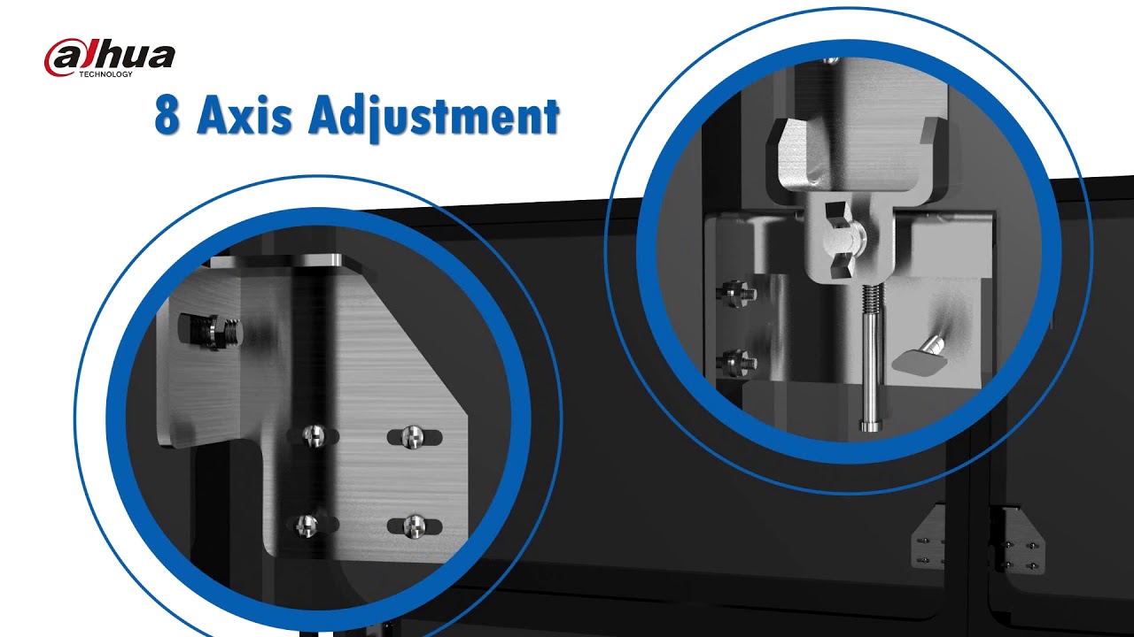 SysTeh Dahua LCD & LED video walls preview - YouTube