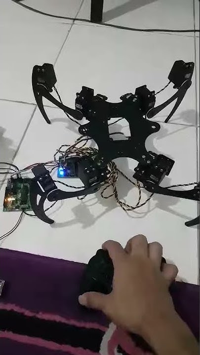 Projeto Robô Aranha com Arduino - YouTube