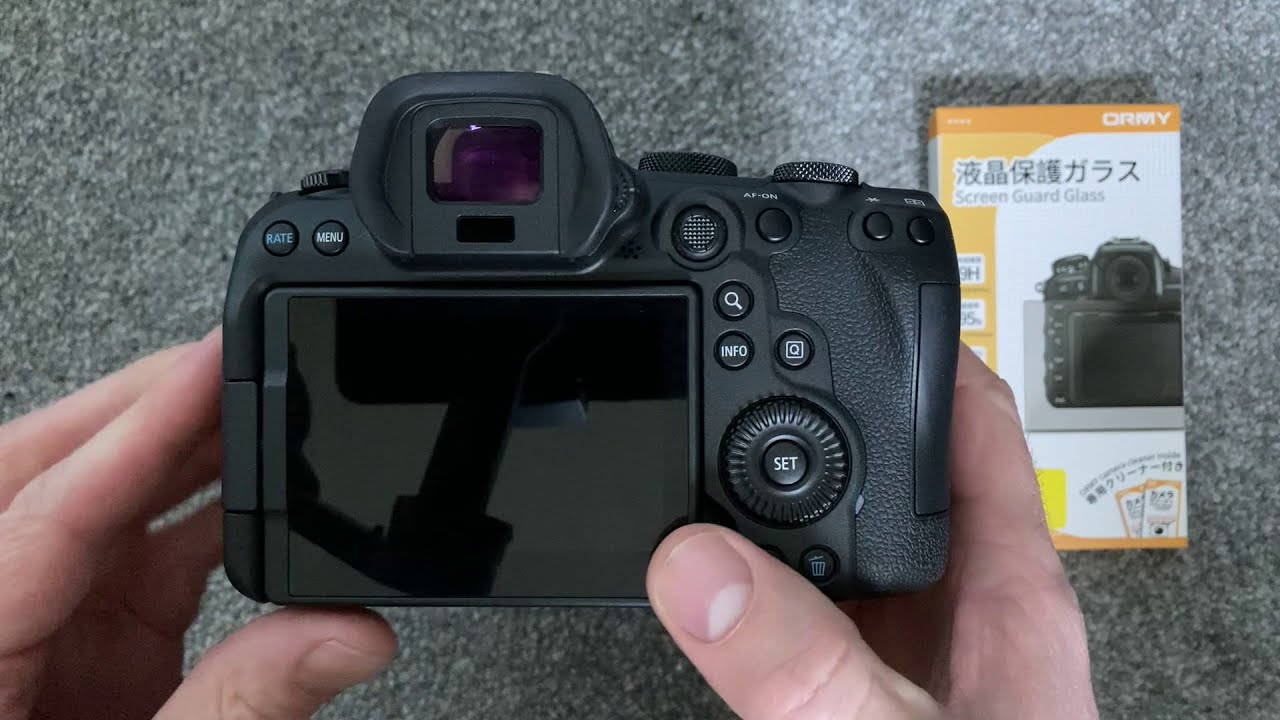 🟠 Canon R6 Screen Protector. Will it fit? - YouTube