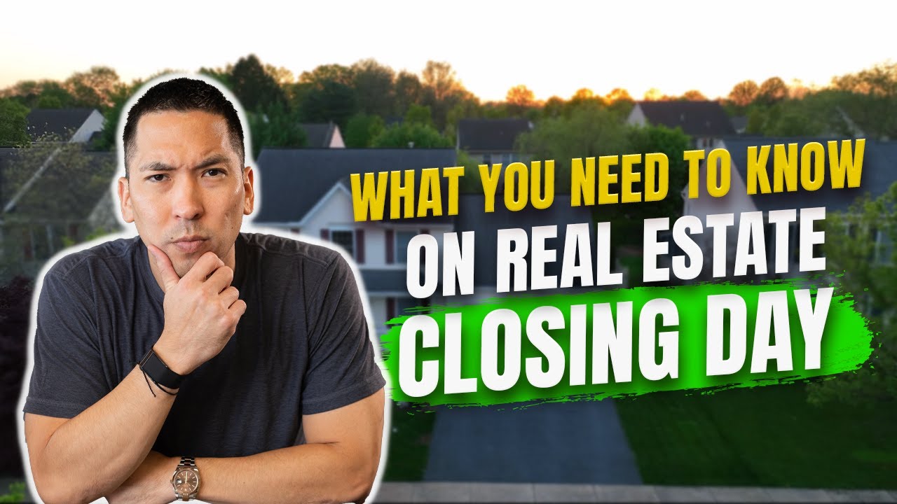 What you need to know on real estate closing day - YouTube