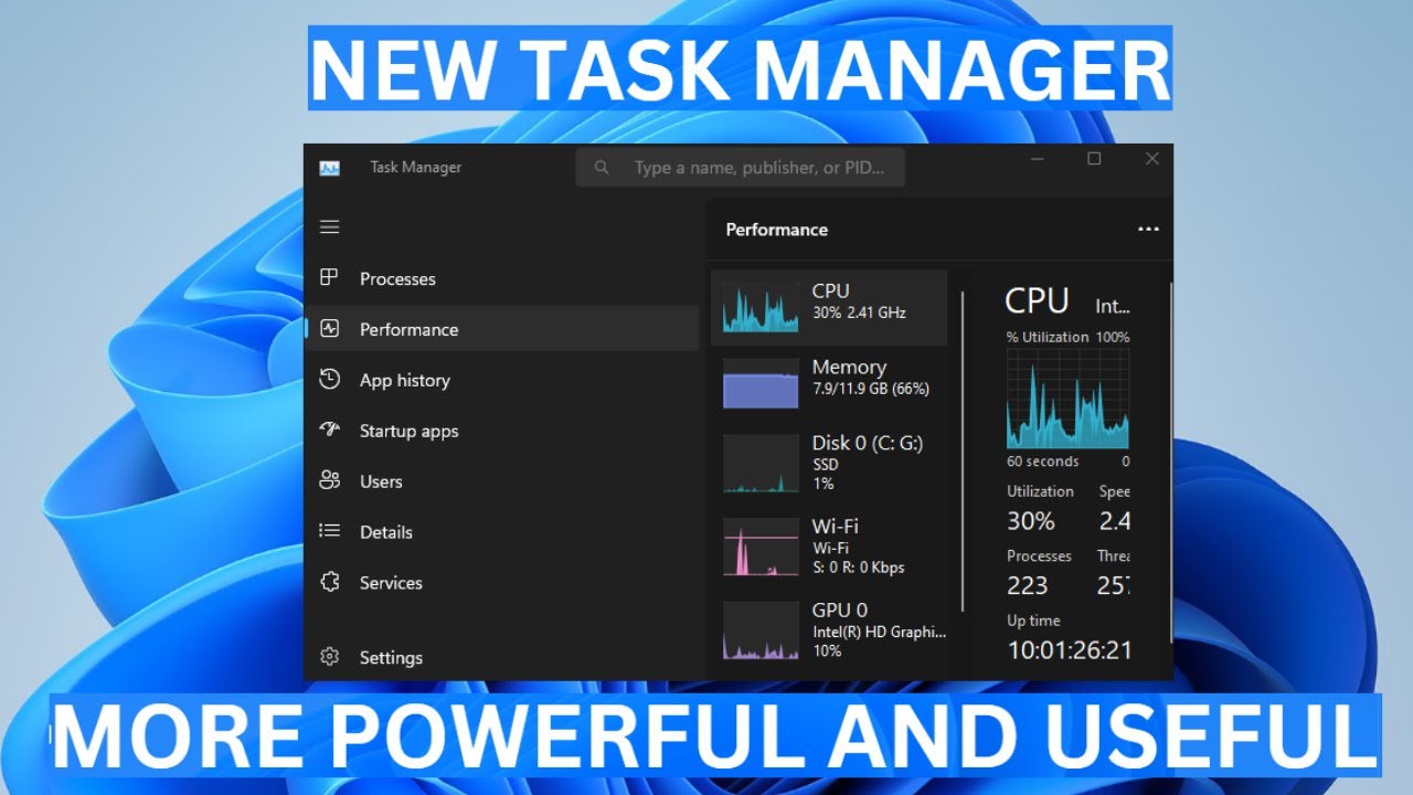 NEW TASK MANAGER – More Powerful and Useful! - YouTube