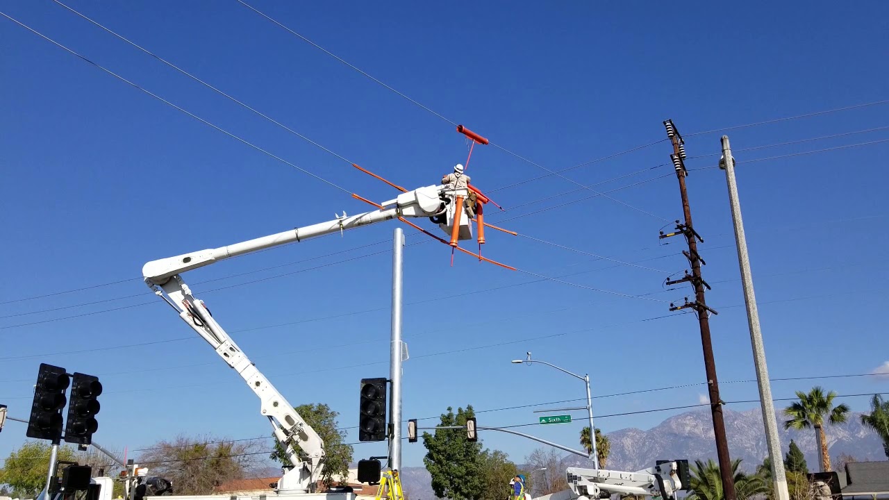 Edison Power Line Covering - YouTube