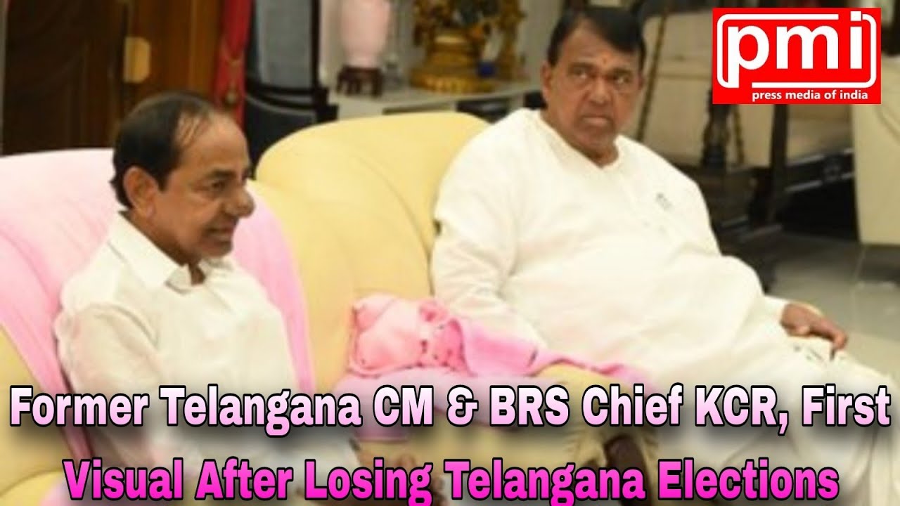 Former Telangana CM & BRS Chief KCR, First Visual After Losing ...