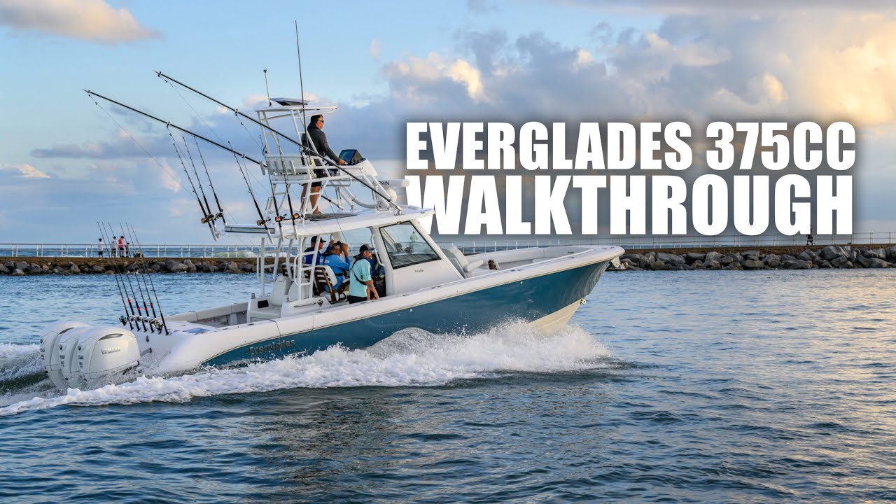 The Everglades 375cc Looks Normal… Until You Step Onboard - YouTube