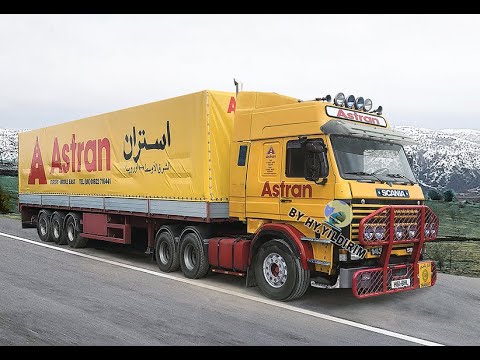 Astran Trucks, Uk Middle East, Scanıa 143 M 500 - YouTube