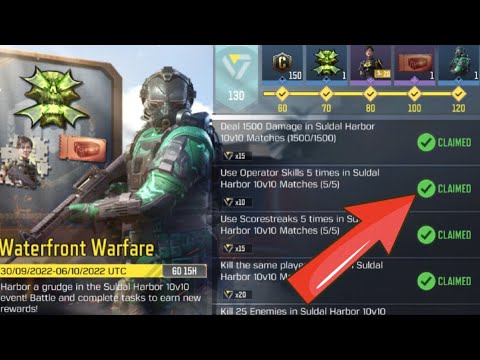 Call Of Duty Mobile Use Operator Skills 5 times in Suldal Harbor 10v10 ...