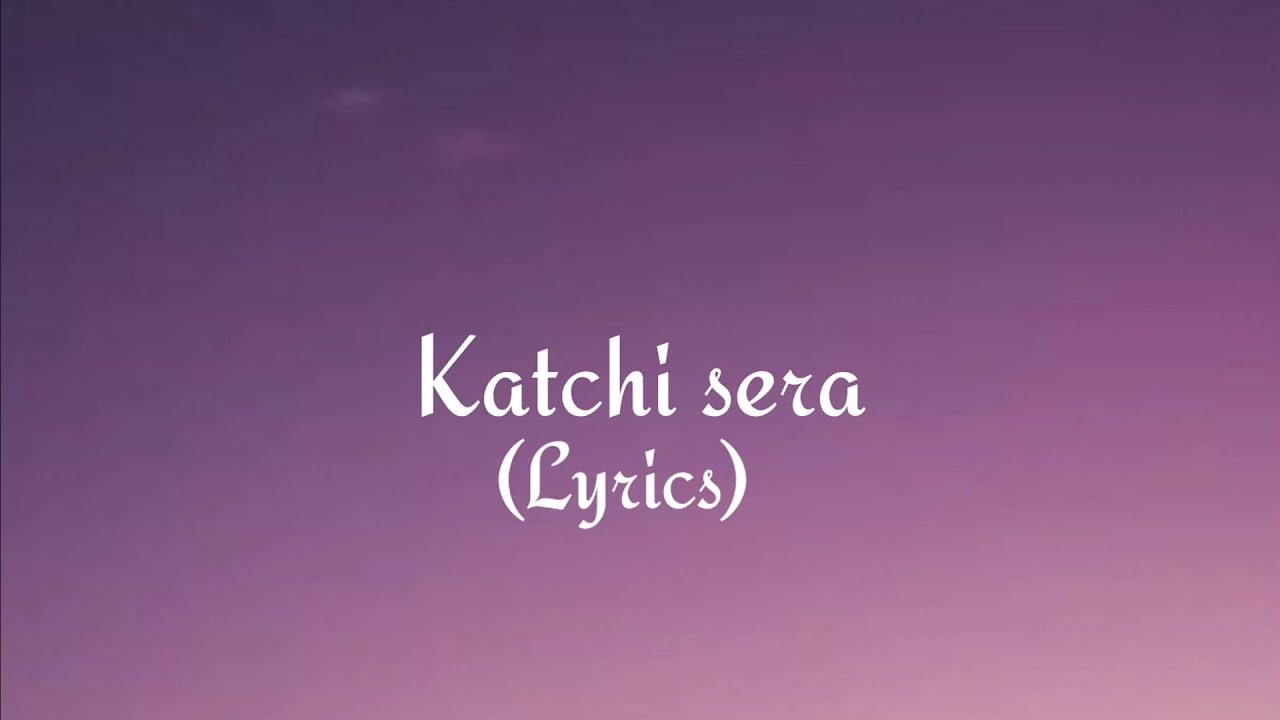 Katchi Sera Lyrics by Adesh Krishna and song by Sai Abhyankkar - YouTube