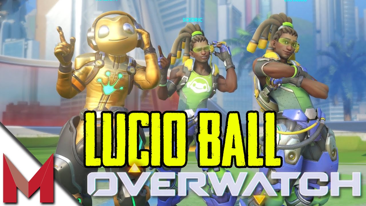 OVERWATCH LUCIO BALL! - SUMMER GAMES - OVERWATCH GAMEPLAY - Ep19 - YouTube