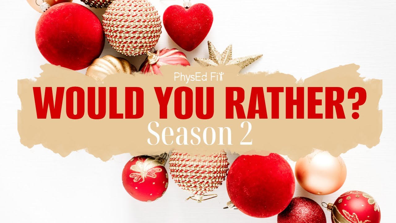 Christmas | Brain Break #2 | Would You Rather? | Movement Activity ...