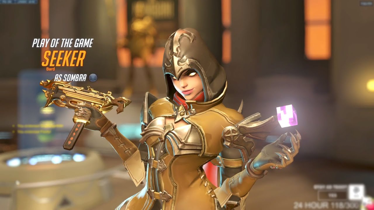 SEEKER PRO SOMBRA and BASTION! POTG! [ OVERWATCH 2 TOP 500 SEASON 6 ...