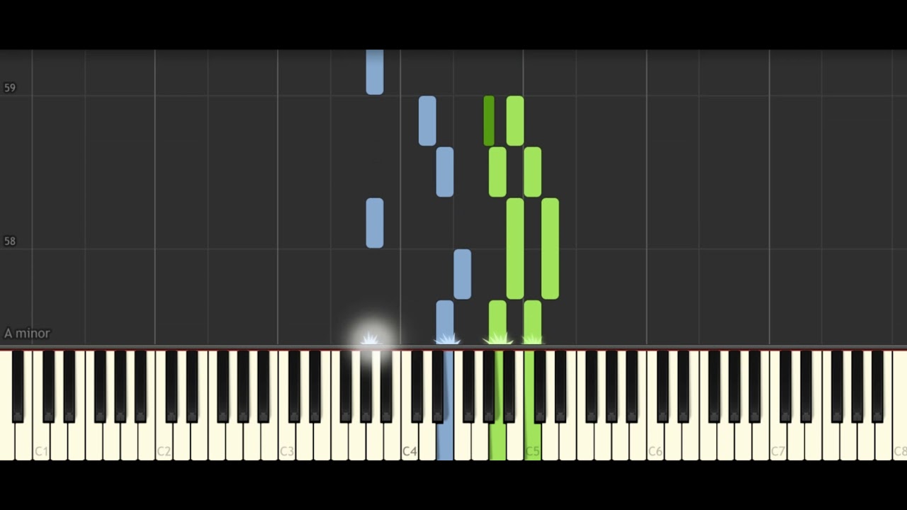 Bock & Harnick Sunrise, Sunset [Piano Tutorial] Synthesia - YouTube