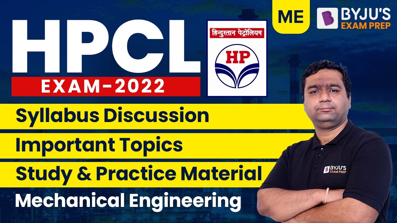 HPCL Exam 2022 | HPCL Syllabus, Important Topics, Study & Practice ...