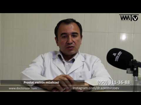 Prostat vəzinin müalicəsi?
