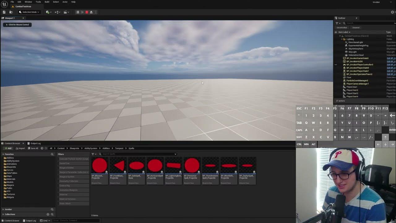UE5.4 C++ Game Development Day 187. GAS Abilities and Niagara Effects - YouTube