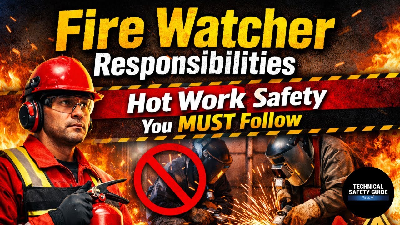 Fire Watcher Roles & Responsibilities | Hot work Safety you must follow ...