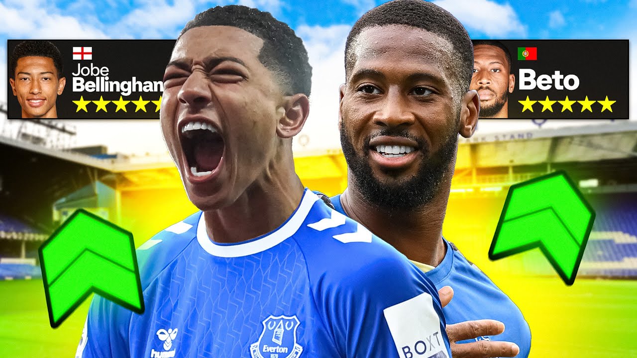 I Rebuilt Everton Into Premier League Winners In This FM24 Rebuild ...