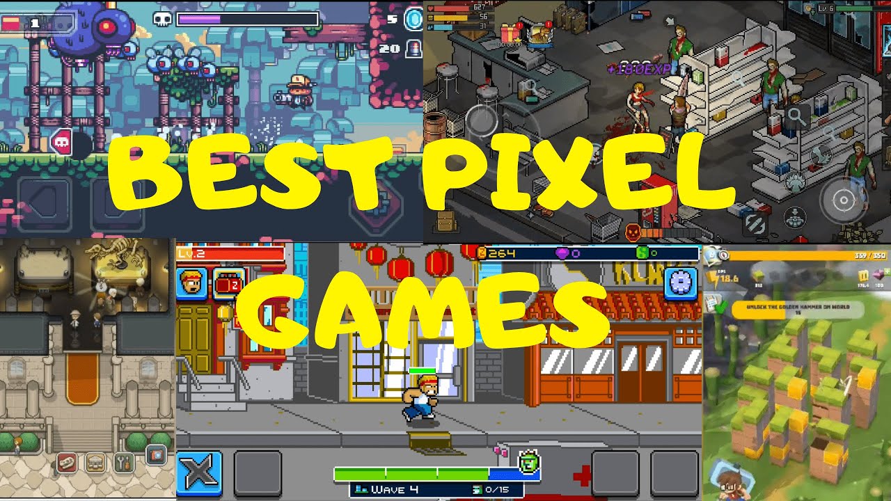 Top 6 Best Pixel games 2019! For Android & iOS - YouTube