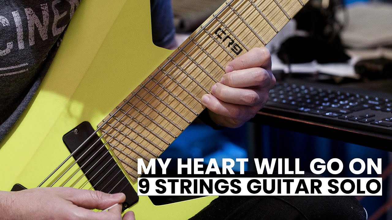 Celine Dion - My Heart Will Go On (9 strings guitar solo) - YouTube