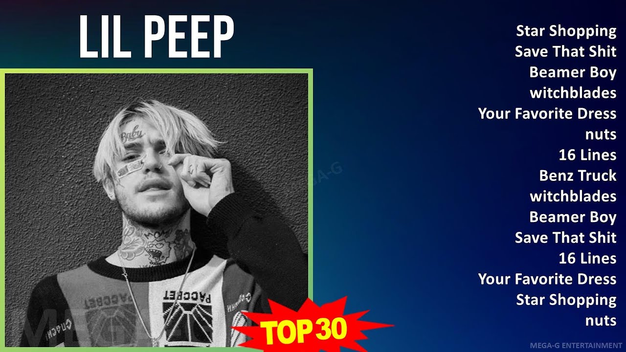 L i l P e e p MIX 30 Maiores Sucessos ~ Top Alternative Rap, Rap Music ...