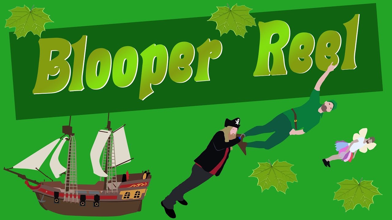 Peter Pan Blooper Reel (The Subsequent Downfall of Peter Pan) Childhood ...