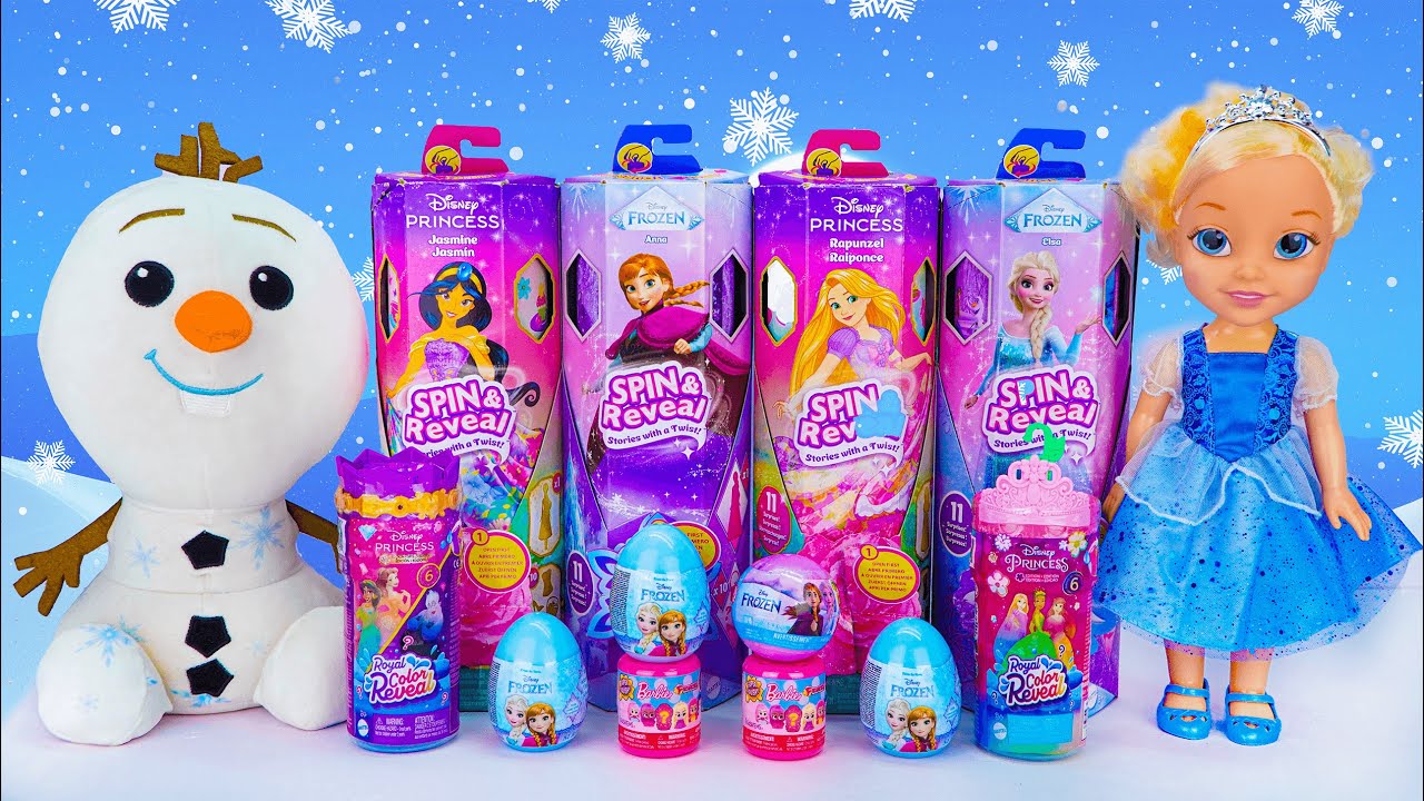 Disney Frozen Toys Unboxing ASMR | Disney Frozen Elsa Doll | Disney ...