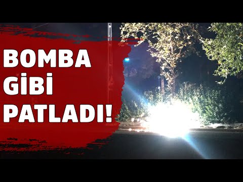 İstanbul’da elektrik kablosu bomba gibi patladı!