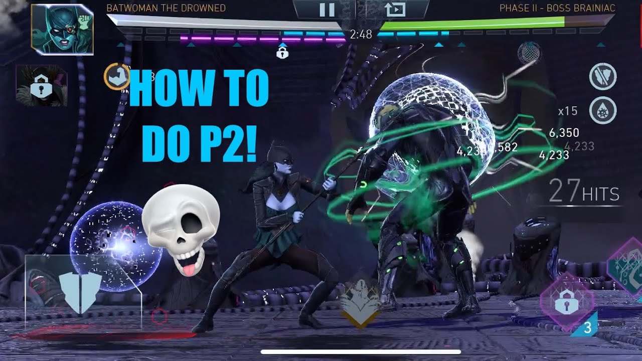 HOW TO MASSACRE BRANIAC P2 IN T-10 LEAGUE RAIDS | INJUSTICE 2 MOBILE ...
