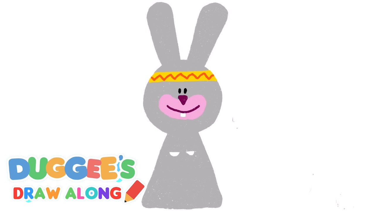 Rabbits Draw Along🐰 ️ | Drawing with Duggee | Hey Duggee - YouTube