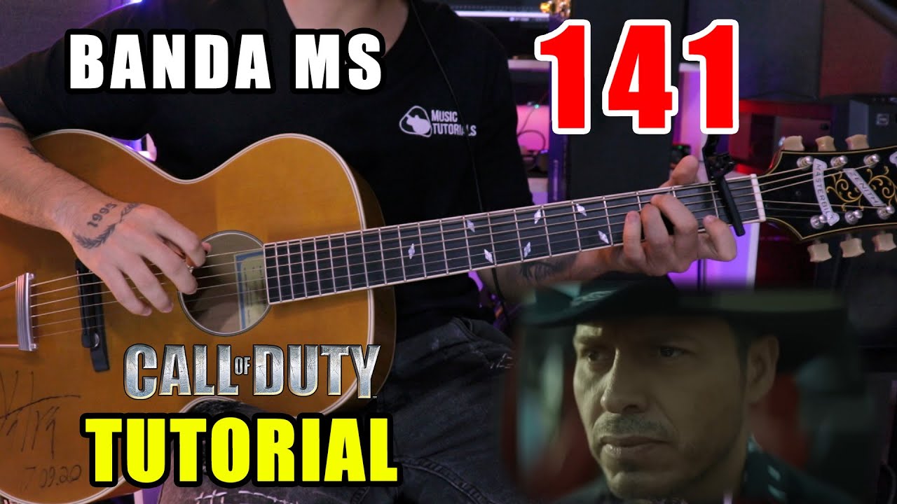 Cómo tocar "141" de Banda MS, Call of Duty en Guitarra (Tutorial + PDF ...