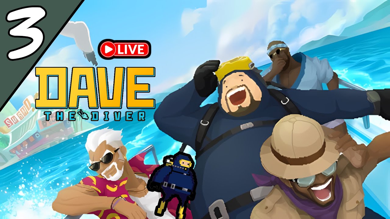 🐟 Exploring the Deep Blue… | Dave the Diver | Part 3 - YouTube