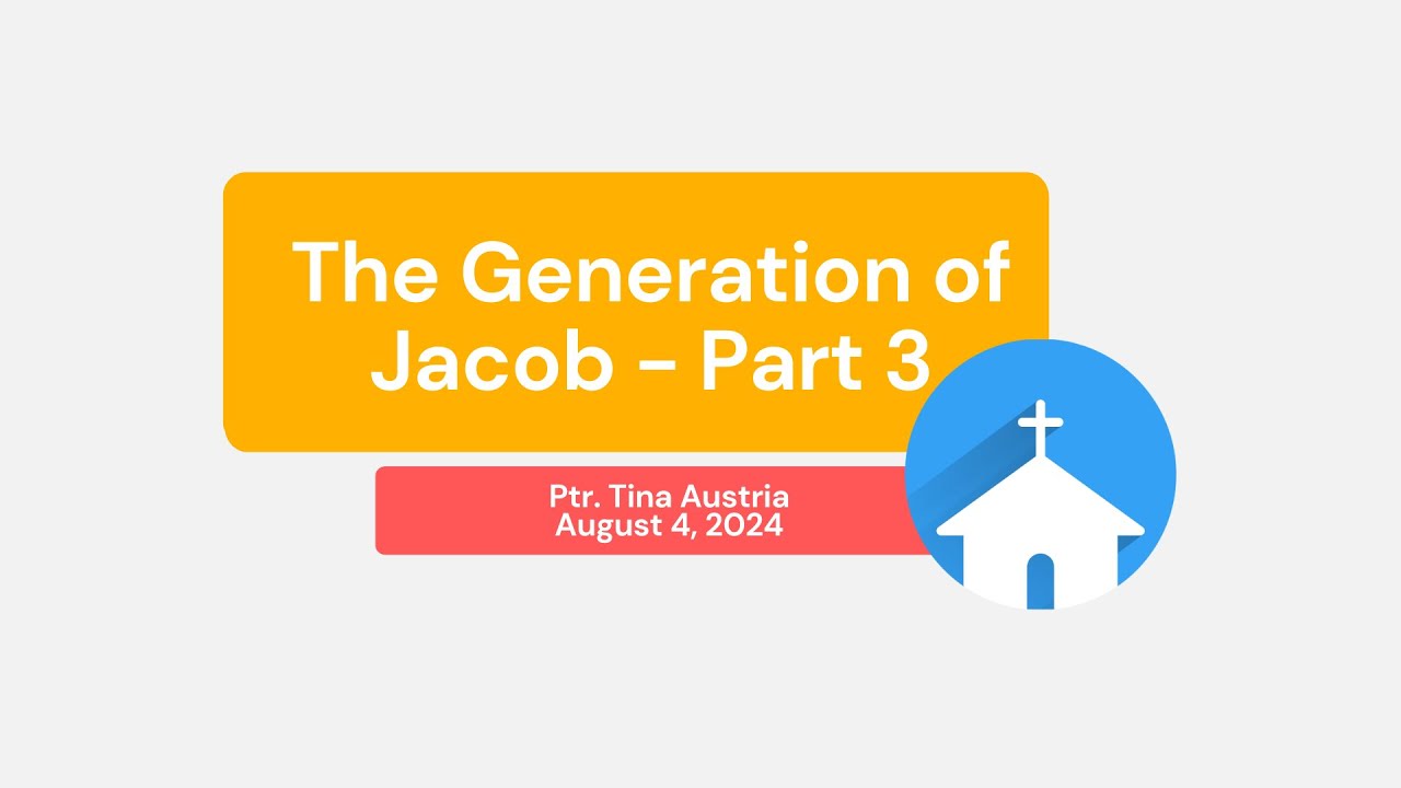 The Generation of Jacob - Part 3 (Psalm 24:6) - YouTube