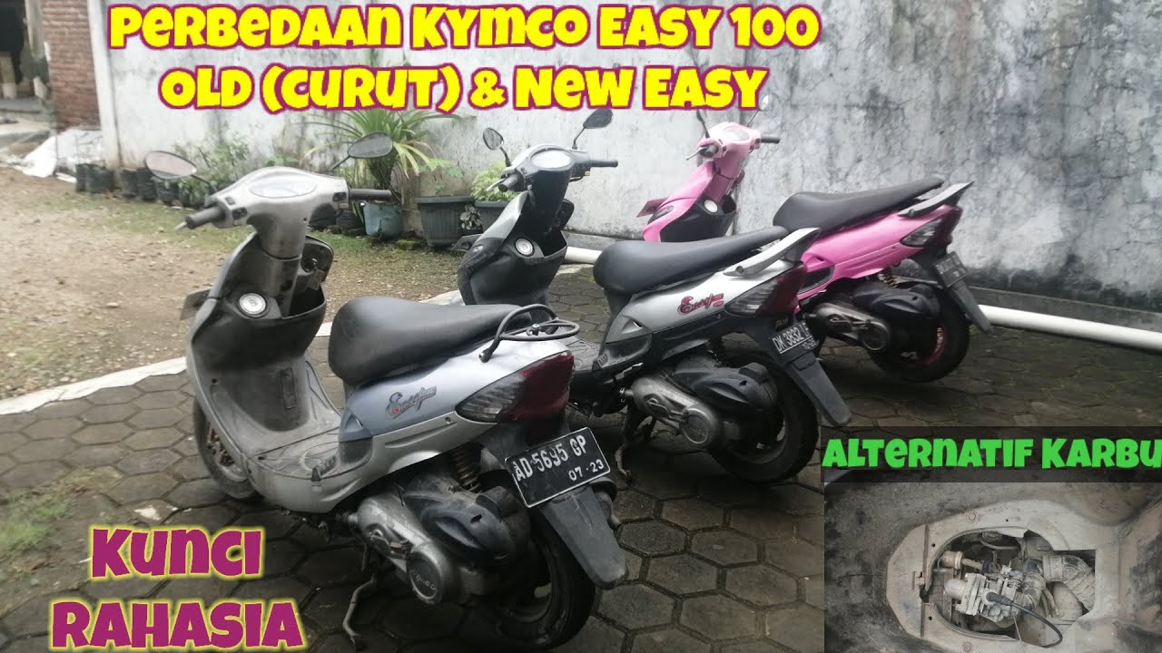 Kymco Easy 100 Babymatic - YouTube
