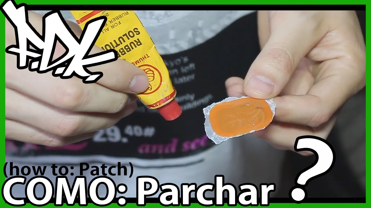 COMO: Parchar tu bici - YouTube