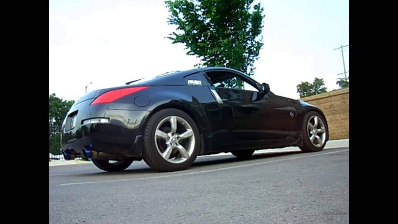 350z - Motordyne Shockwave TDX Exhaust - YouTube