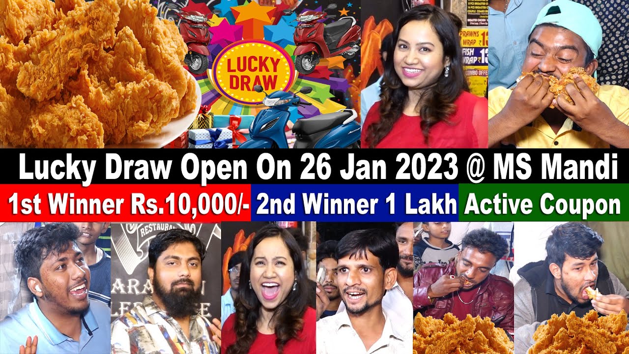 Broasted Chicken Competition 1st WInner Rs.10,000 & 2nd 1 Lakh Activa ...