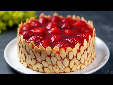 Dünyanın EN İYİ Çilekli Kekini nasıl yaparsınız?