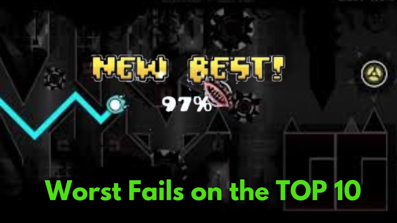 The WORST FAILS On The TOP 10 Hardest Extreme Demons!!! - YouTube