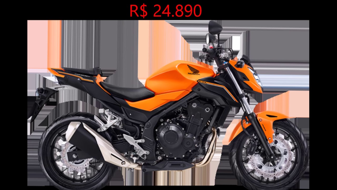 CB 500 MODELO 2019 CORES - YouTube