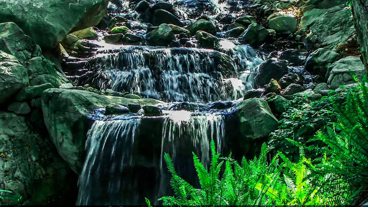 Gentle Waterfall Stream Minutes Short:Waterfall Sounds For Sleeping ...