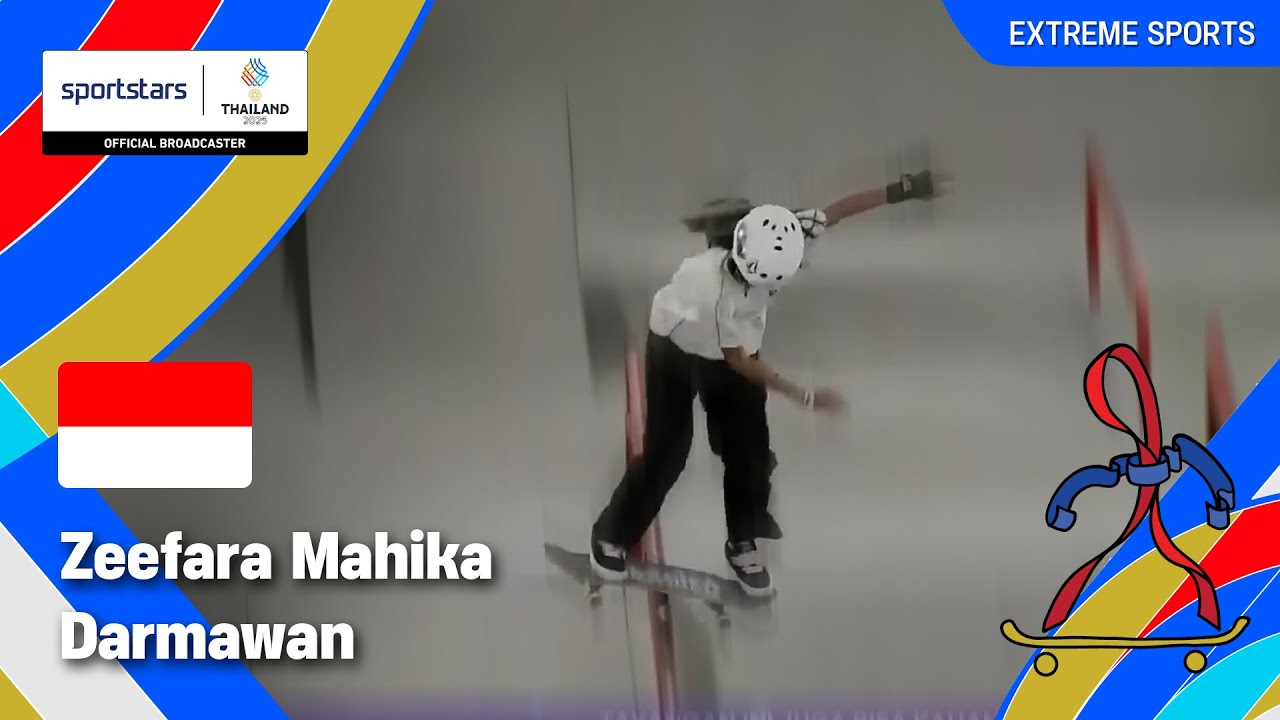 Indonesia (Zeefara Mahika Darmawan) - Women's Street Skateboard (Heat 1 ...