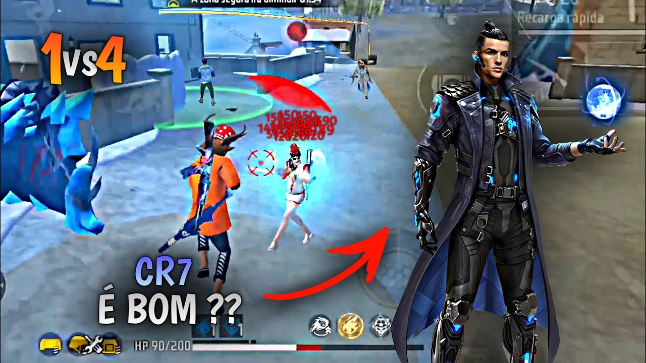 TESTEI O CR7 NO SOLO VS SQUAD SERÁ QUE É BOM?? MELHORES HABILIDADES DO ...