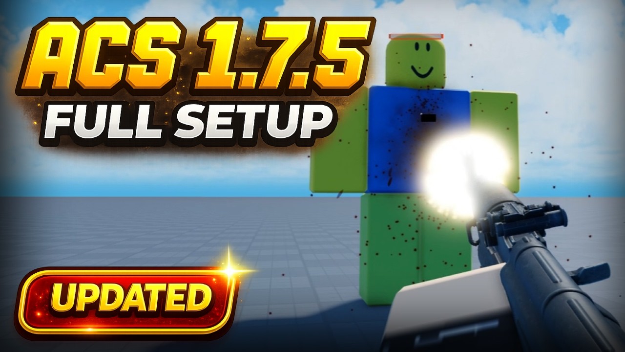 How To Install ACS 1.7.5 in Roblox Studio (Full Setup Guide) - YouTube