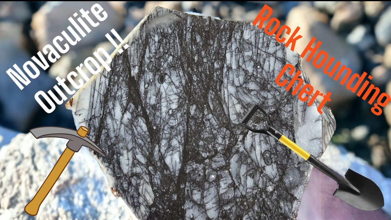 Discovered a Large Novaculite Outcrop. Flintknapping Rockhounding - YouTube