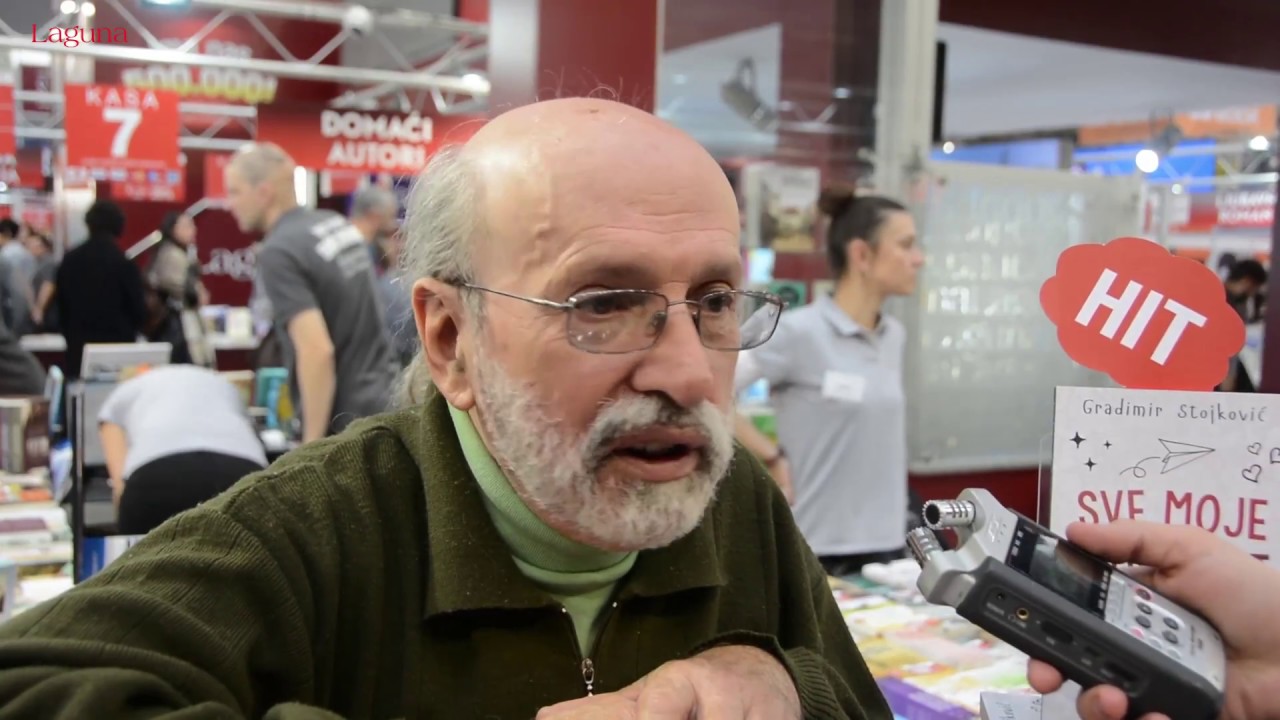 Gradimir Stojković o knjizi "Sve moje gluposti" - Sajam knjiga 2017 ...