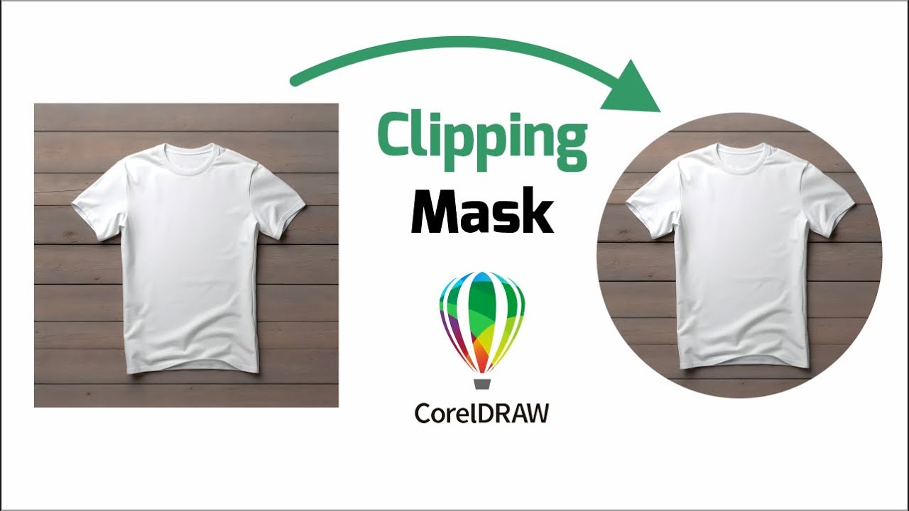 How to Use Clipping Masks in CorelDRAW - YouTube
