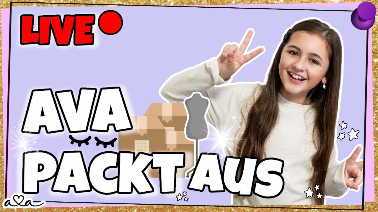 Ava geht LIVE & packt aus! 📦 Pakete auspacken HAUL mit meinen FANS 🤩 ...