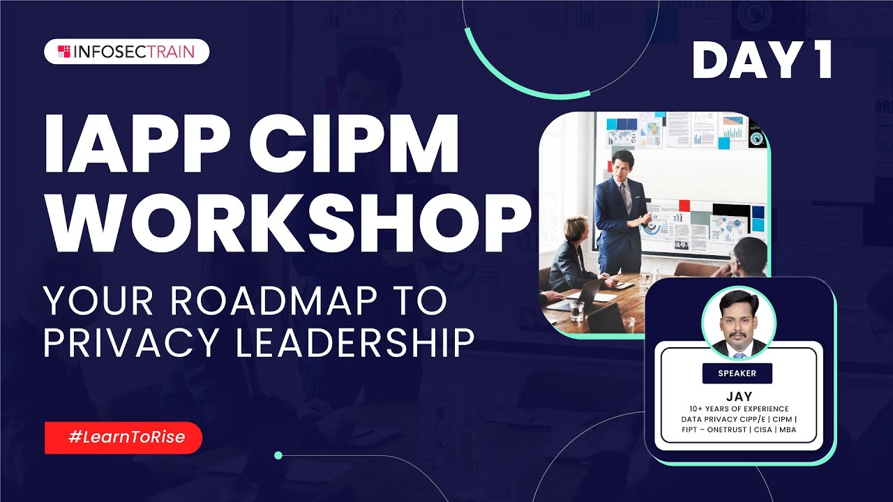 IAPP CIPM Workshop: Your Roadmap to Privacy Leadership | What is Data ...