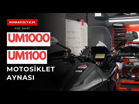 Universal Motosiklet Aynası (UM1000 & UM1100) – Kurulum ve Kutu İçeriği Kılavuzu